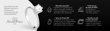 Felicitá Prata | Joias de Prata 925 no Atacado e Alto Atacado